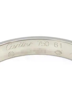 Cartier 2010s Mini Love Ring - Silver