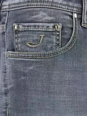 Jacob Cohen Bard Straight-leg Jeans - Grey