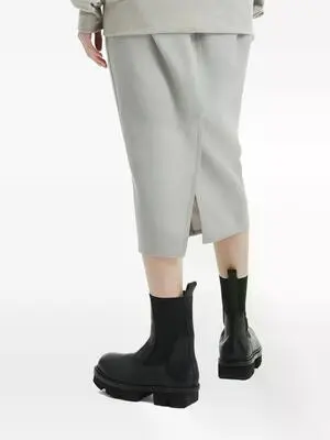 Rick Owens Zip-up Drawstring Skirt