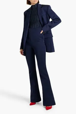 Sportmax Double-breasted Jersey Blazer