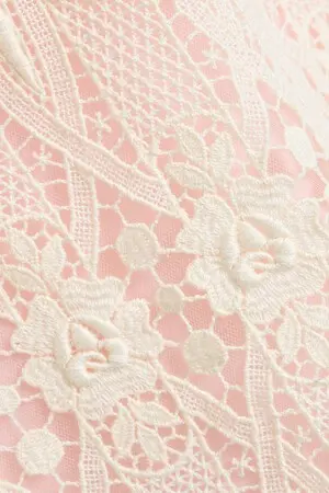 Giambattista Valli Crocheted Lace Mini Skirt