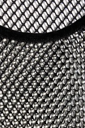 Sportmax Cinese Crystal-embellished Mesh Maxi Dress