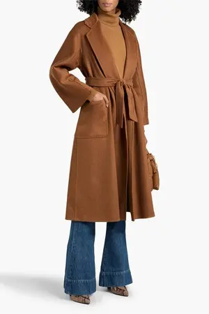 Max Mara Ludmilla Belted Cashmere-felt Coat
