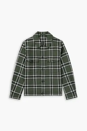 Mr P. Checked Cotton Overshirt