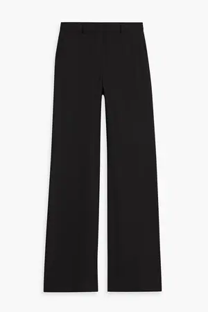 Sportmax Oxalis Wool Wide-leg Pants - Black