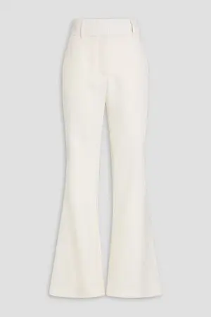 Gabriela Hearst Allanon Sequin-embellished Flared Pants - Ivory
