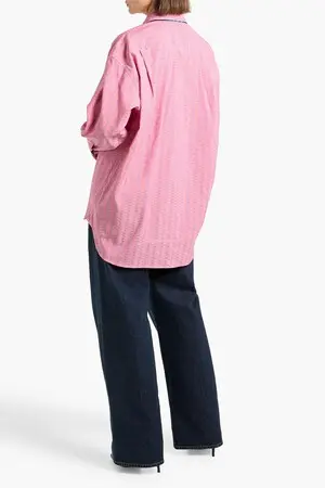 Etro Oversized Cotton-jacquard Shirt