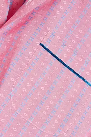 Etro Oversized Cotton-jacquard Shirt