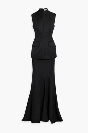 Sportmax Zip Up Evening Dresses