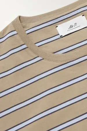 Mr P. Striped Cottonjersey Tshirt