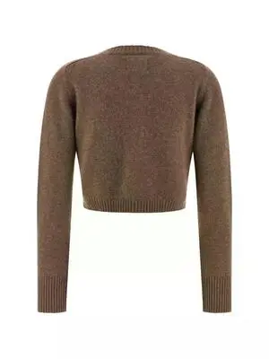Loulou De Saison Logo-embroidered Cardigan