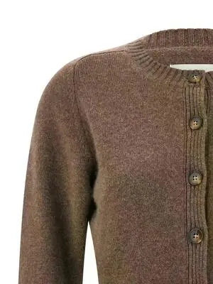 Loulou De Saison Logo-embroidered Cardigan