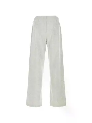 Sporty & Rich Light Cotton Track Pants - Grey
