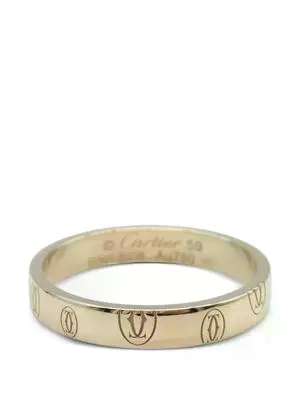 CARTIER 2010s 18k Rose Happy Birthday Ring