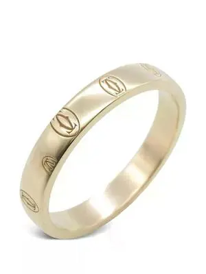 CARTIER 2010s 18k Rose Happy Birthday Ring