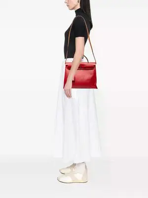 Hermès Herbag Zip 31 Satchel - Red
