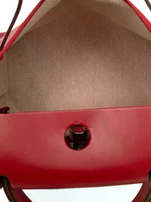 Hermès Herbag Zip 31 Satchel - Red