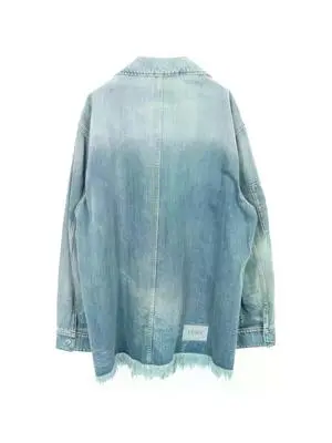 Fendi 2010s Multi-pocket Denim Jacket