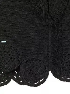 Alanui Island Memories Fringed Cardigan-coat