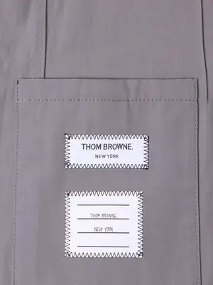 Thom Browne Belted Cotton Blazer