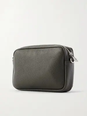 Loewe Pebble Full-grain Leather Messenger Bag