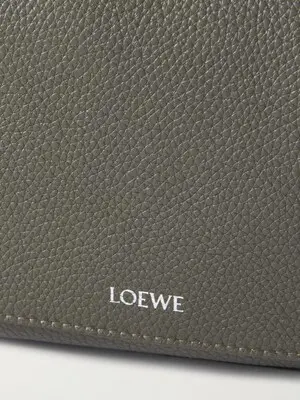 Loewe Pebble Full-grain Leather Messenger Bag