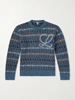 Men's Blue Sweaters