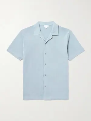 Sunspel Camp Collar Shirts For Men