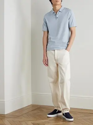 Sunspel Sea Island Cotton Polo Shirt
