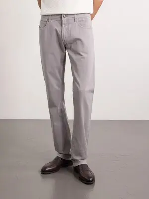 Canali Slim-fit Straight-leg Jeans