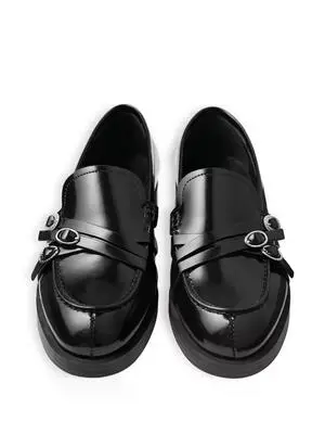 JIMMY CHOO Kalia Loafers With Buckle Embellishments