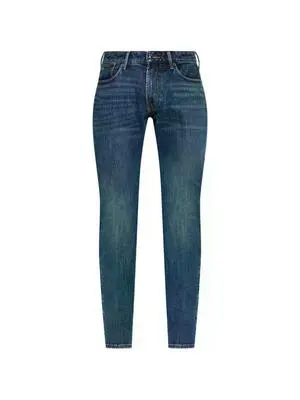 Emporio Armani Logo Detail Jeans