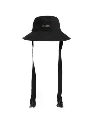 Isabel Marant Étoile Cotton Bucket Hat - Black