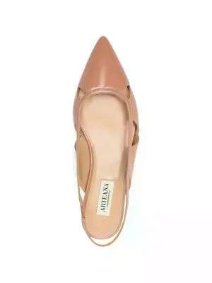 ARTEANA Cut-out Slingback Pumps - Neutrals