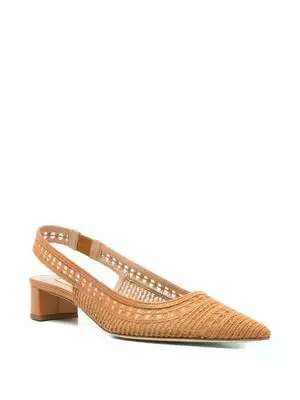 ARTEANA Trieste Point-toe Slingback Pumps - Neutrals
