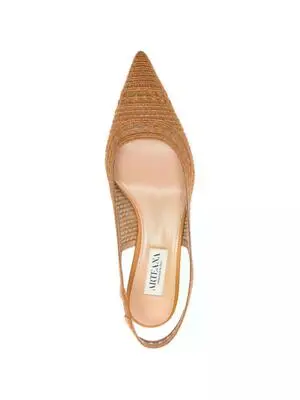ARTEANA Trieste Point-toe Slingback Pumps - Neutrals