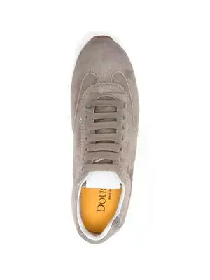 DOUCAL'S Lace-up Flat Sneakers - Neutrals