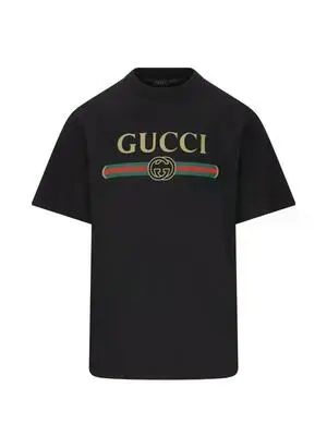 Gucci Silk Blend Jersey T-shirt With Print