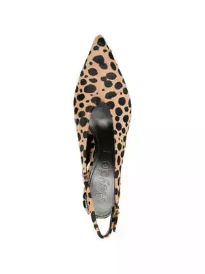 AeydĒ Carla Animal-print Pumps - Neutrals