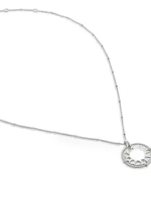 Monica Vinader Infinity Ring Pendant Necklace