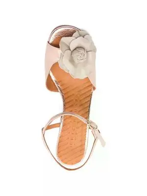 Chie Mihara Biuty Floral Block-heel Sandals