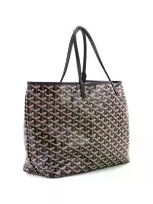 Goyard Saint Louis Coated Canvas Pm Tote Bag - Black