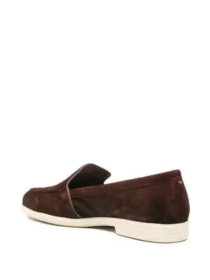 Santoni Malibu Slip-on Loafers - Brown