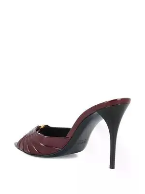Saint Laurent Twisted Detail Stiletto Sandals