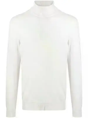Fedeli Turtleneck Jumper - Grey