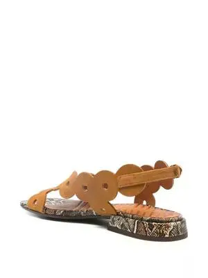 Chie Mihara Suede Sandals