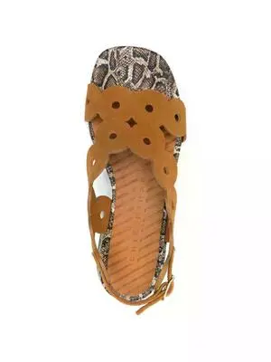 Chie Mihara Suede Sandals