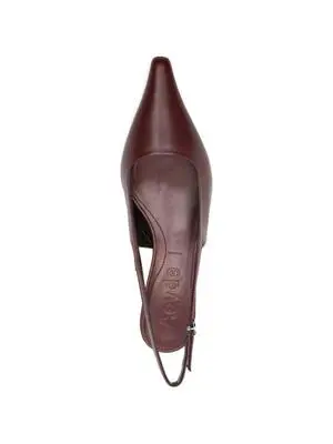 AeydĒ Catrina Point-toe Slingback Pumps - Brown