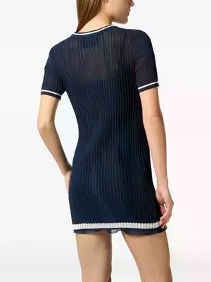 Philipp Plein Mini Logo-hexagon Dress