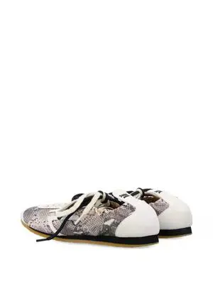 PURAAI Snakeskin Effect Sneakers